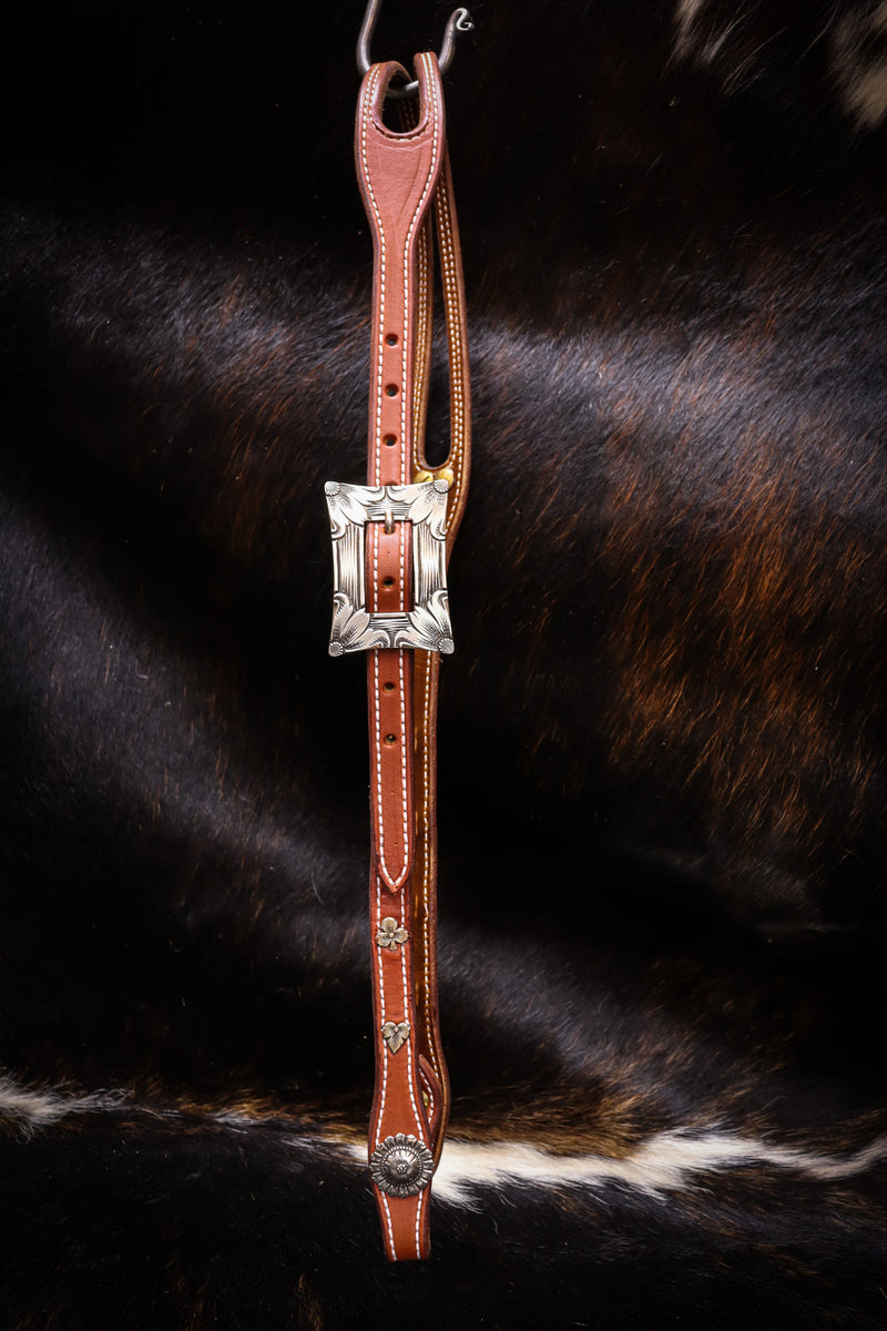 Split Ear Bridle with Sterling Silver Hardware – Loncey Johnson Saddles