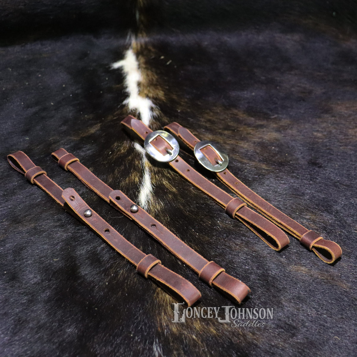 Leather Romal Rein "Chains" – Loncey Johnson Saddles
